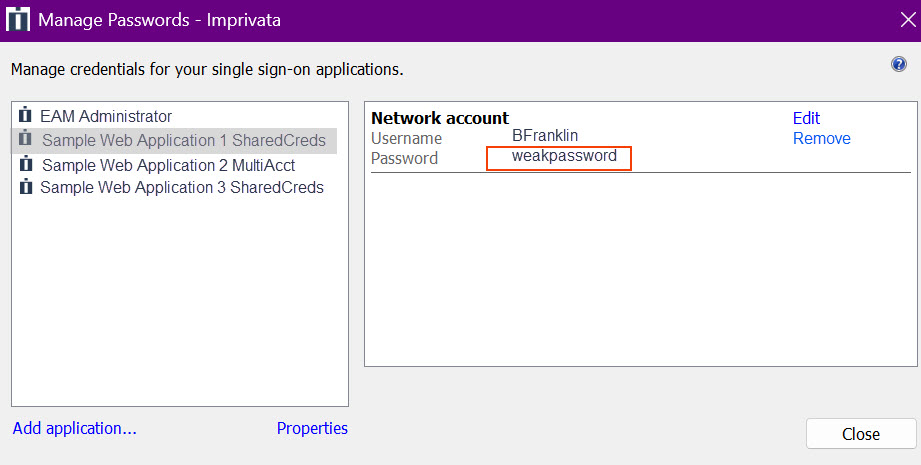 Single Sign-On Security Settings
